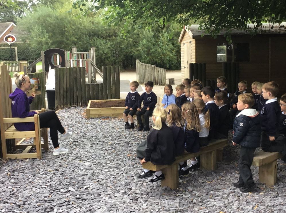 Tockwith Church of England Primary Academy » Sensory Garden Area