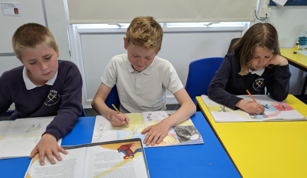 Tockwith Church of England Primary Academy » Tockwith’s Big Frieze