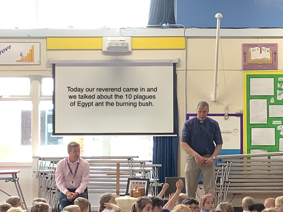Tockwith Church of England Primary Academy » Collective Worship