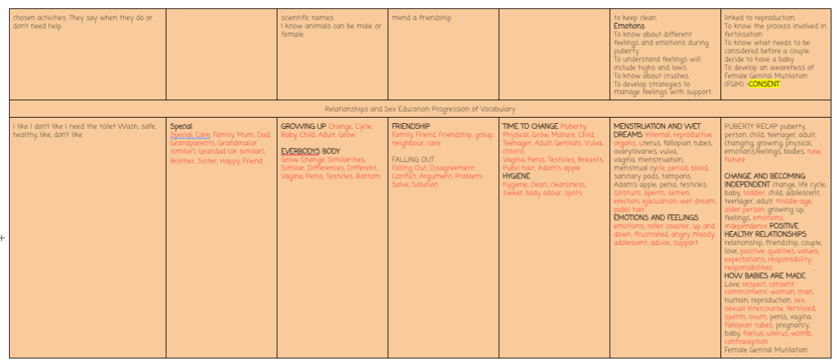 Tockwith Church of England Primary Academy » PSHE Progression of Skills
