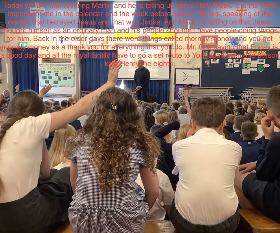 Collective Worship – Tockwith Church of England Primary Academy